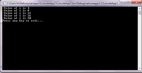 loops in vb for each do while while end for next