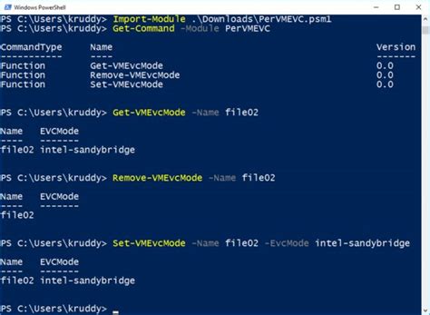 configuring per vm evc with powercli vmware powercli blog