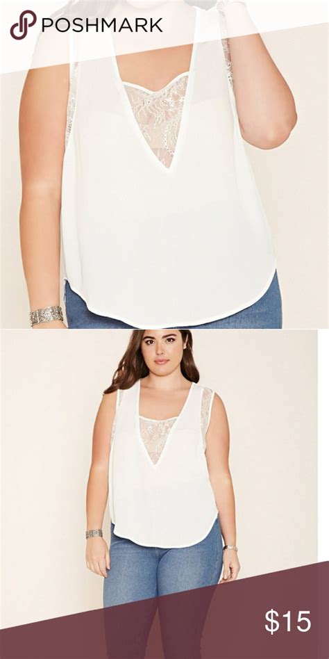 Ivory Lace Top Ivory Lace Top Clothes Design Forever21 Tops