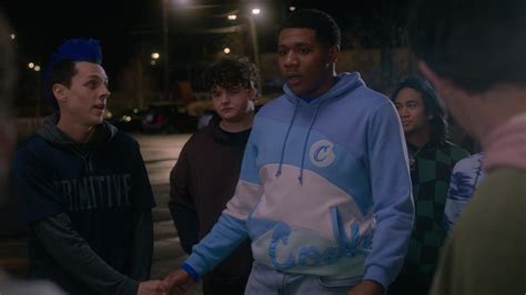 Primitive Skateboarding Hoodie Of Jacob Bertrand As Eli Hawk