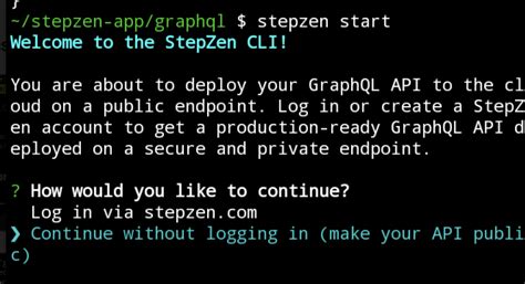 create and deploy a graphql api from your phone stepzen blog