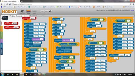 modkit new graphical programming environment for arduino boards