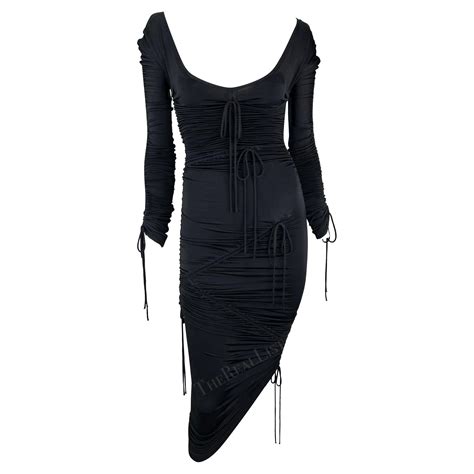 S S 2003 Dolce And Gabbana Runway Sex And Love Black Drawstring