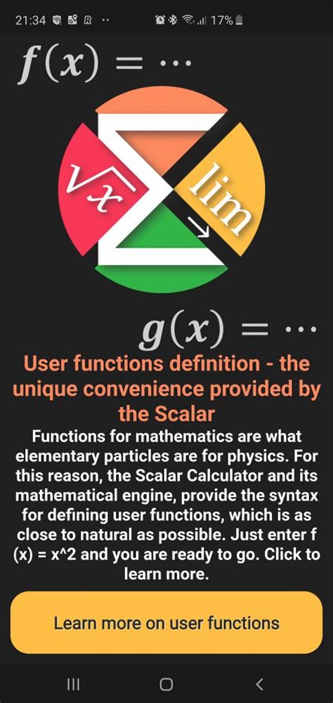 scalar calculator user defined functions information 🥇 scalar