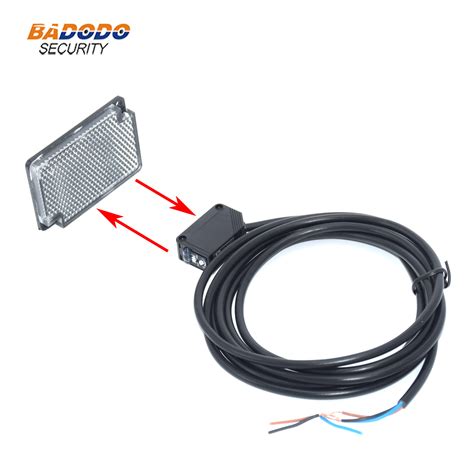 Dc12 24v Reflective Photoelectric Switch Photocell E3z R61 Npn Output