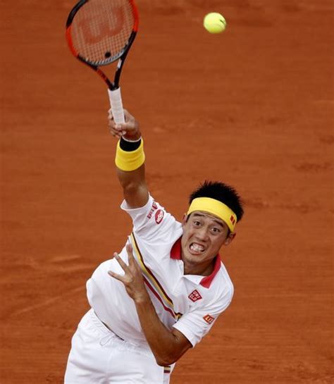 テニスの四大大会第2戦、全仏オープン男子シン…：男子テニス 錦織圭 写真特集：時事ドットコム