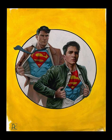 Superman Son Of Kal El 16 Original Art By Ariel Colon Panel Gallery