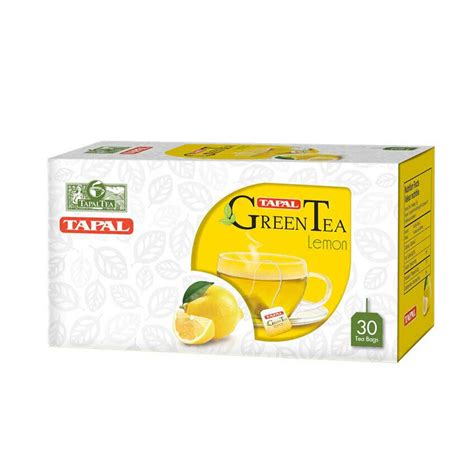 Tapal Lemon Green Tea Bags 30 Pack Cosmo Cash And Carry