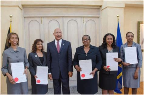 Five Women Judges Sworn To Office The Supreme Court Of Jamaica