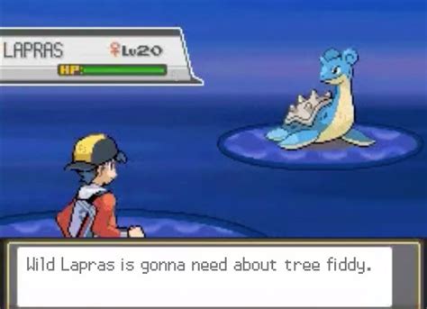 hp uild lapras is gonna need about tree fiddy funny