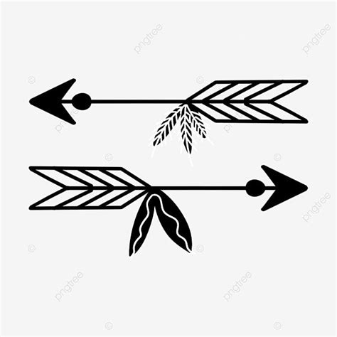 Combinación De Personalidad De Silueta De Flecha Png Dibujos Flecha