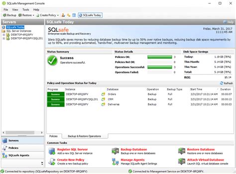move up to a better backup solution with sql safe backup