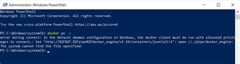 [solved] error during connect this error may indicate that the docker