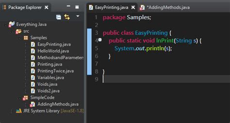 java importing packages not recognizing methods stack overflow