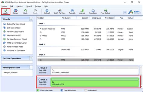 merge two partitions on usb drive without data loss