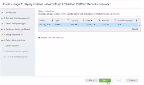 vsphere 6 5 gui vcsa embedded deployment walkthrough matt allford