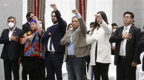 [interactivo] ¿quiénes Son Los 16 Ministros Del Gabinete De Luis Arce