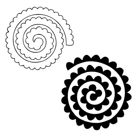 Paper Flower Templates 10 Free Pdf Printables Printablee