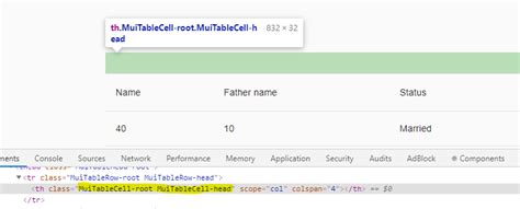 react table 7 x hide column header row kiranvj