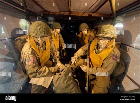 France Manche Cotentin Sainte Mere Eglise Airborne Museum Inside