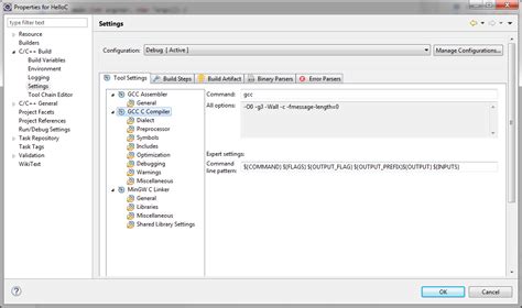 c configure mingw with eclipse cdt stack overflow
