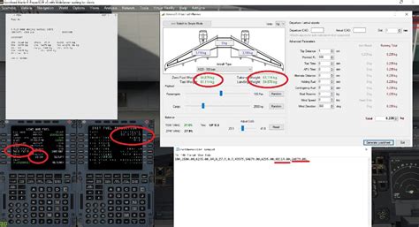 loadsheet not importing correctly settings options mcdu aerosoft