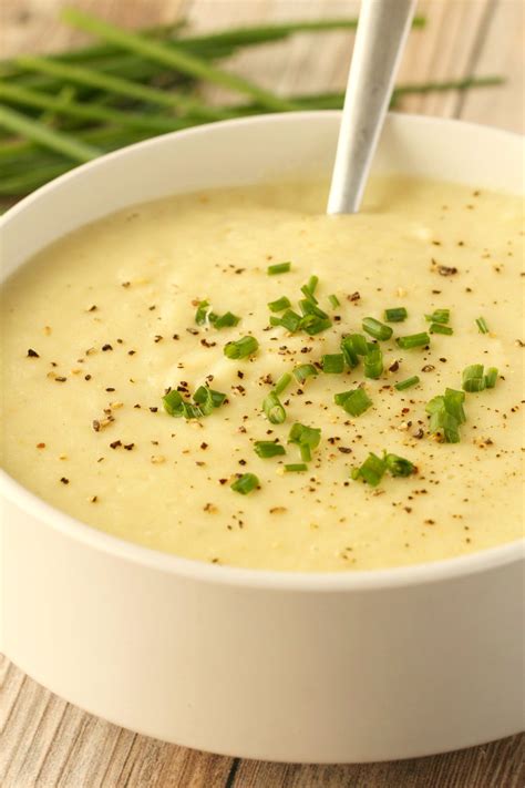 Vegan Potato Leek Soup The Best And Creamiest Loving It Vegan