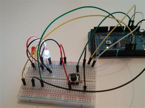 traffic lights and push button arduino project hub