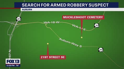 Auburn Police Looking For Armed Robbery Suspect Fox 13 Seattle Youtube