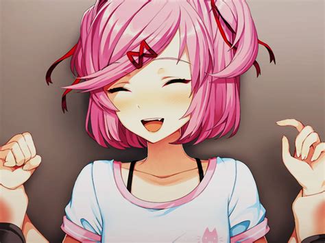 Natsuki Wallpaper Doki Doki Literature Club Ddlc Wallpaper
