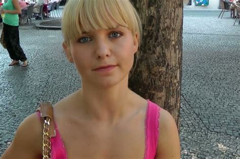 talkative slim blondie wanders in city center to find a dude for sex