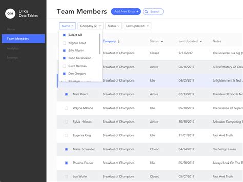 bootstrap table template free download retorika