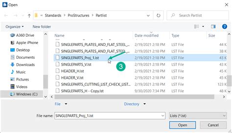 how to add information for display and area classes in the partlist