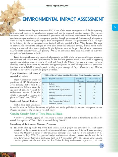 Eia Report Pdf Environmental Impact Assessment Natural Environment