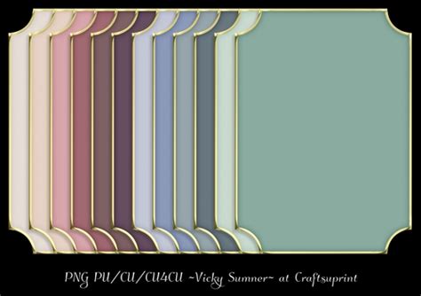 soft spring 5x7 cut out corner gold edged mat cup860348 43136