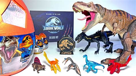New Mini Jurassic World Captivz Dinosaurs Toys Unboxing Youtube