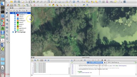 qgis python scripting for region of interest roi classification youtube