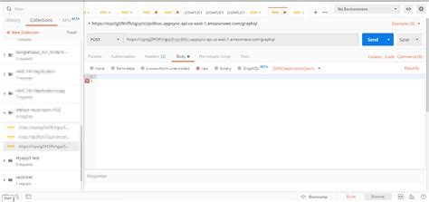 sending multiple requests to appsync graphql using postman by