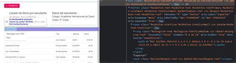reactjs material ui csv pdf print export does not work using mui x