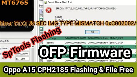 oppo a15 cph2185 sptools flash error fix fix error status sec img