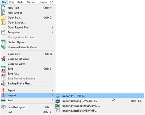 importing a pdf file