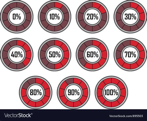 round loader progress bar royalty free vector image