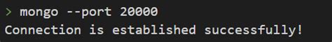 mongodb port list of default ports with some methods