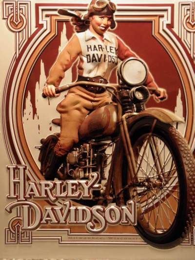 Tin Sign Harley Davidson Gear Harley Davidson Posters Vintage Harley
