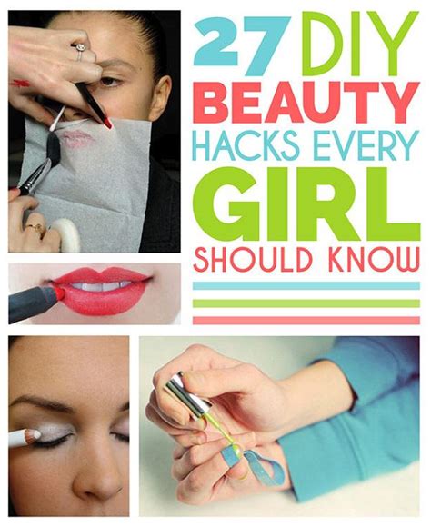 27 Diy Beauty Hacks Every Girl Should Know Fashion Daily