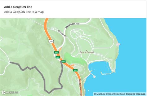 reactjs can i add a geojson line like they do in the mapbox gl js