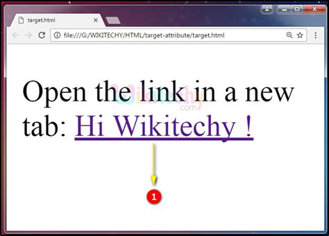 html tutorial target attribute in html html5 html code html