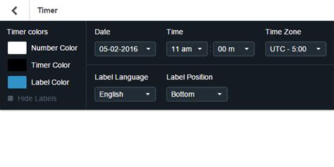 new instapage feature landing page countdown timer