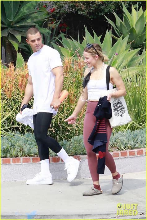 Kristen Bell Works Up A Sweat With Woman In The House Co Star