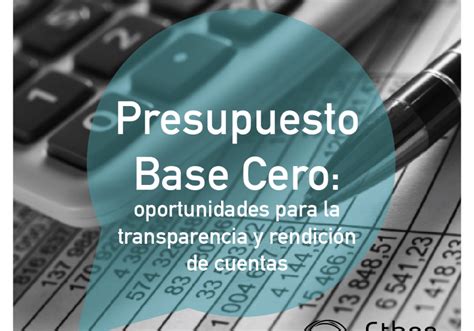 Presupuesto Maestro Y Presupuesto Base Cero Presupuesto Base Cero